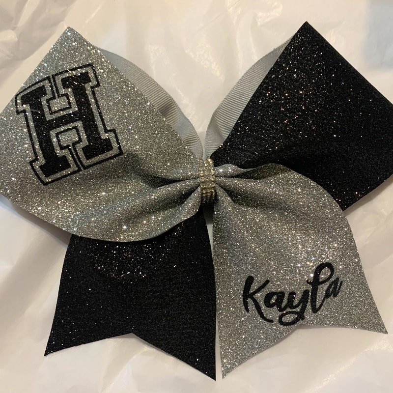 Glitter Cheer Bow - Etsy