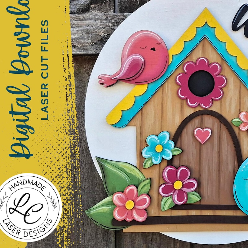 Bird Houses With Hangers - Etsy UK