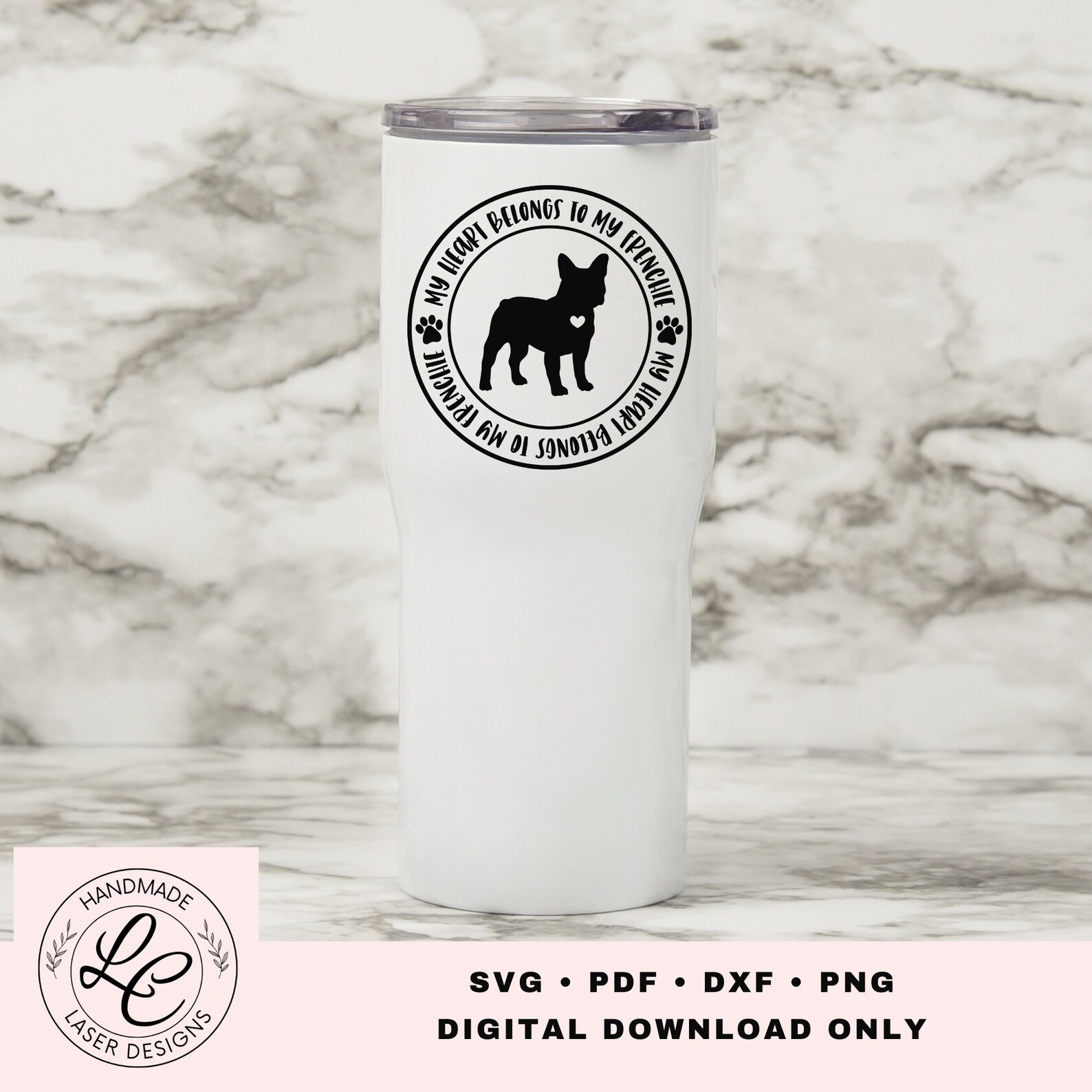 Frenchie Mom SVG Design Frenchie SVG Cut File French Bull Dog Cricut ...