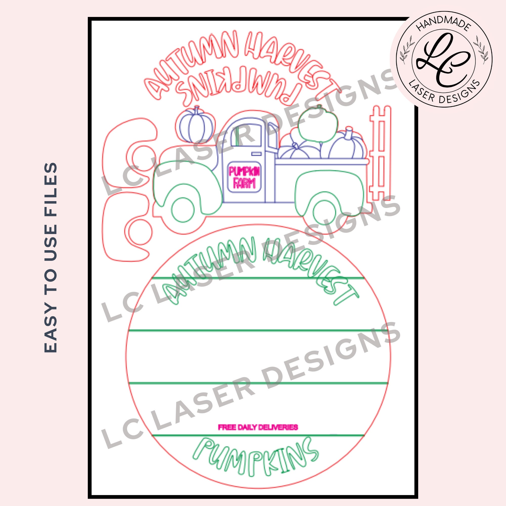 Pumpkin Truck Sign SVG Fall Farmhouse Truck File Fall Shelf Sitter Fall ...