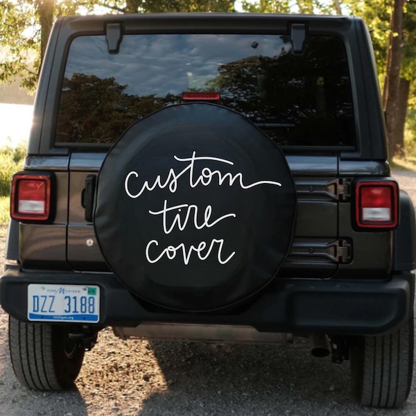 Custom Tire Cover - Etsy