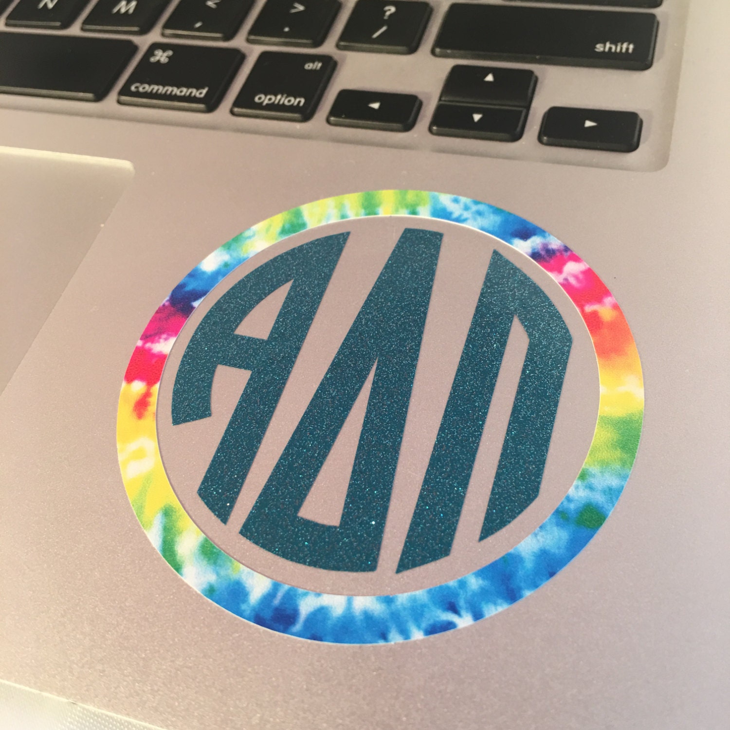 Alpha Delta Pi Circle Monogram Two Color | Etsy