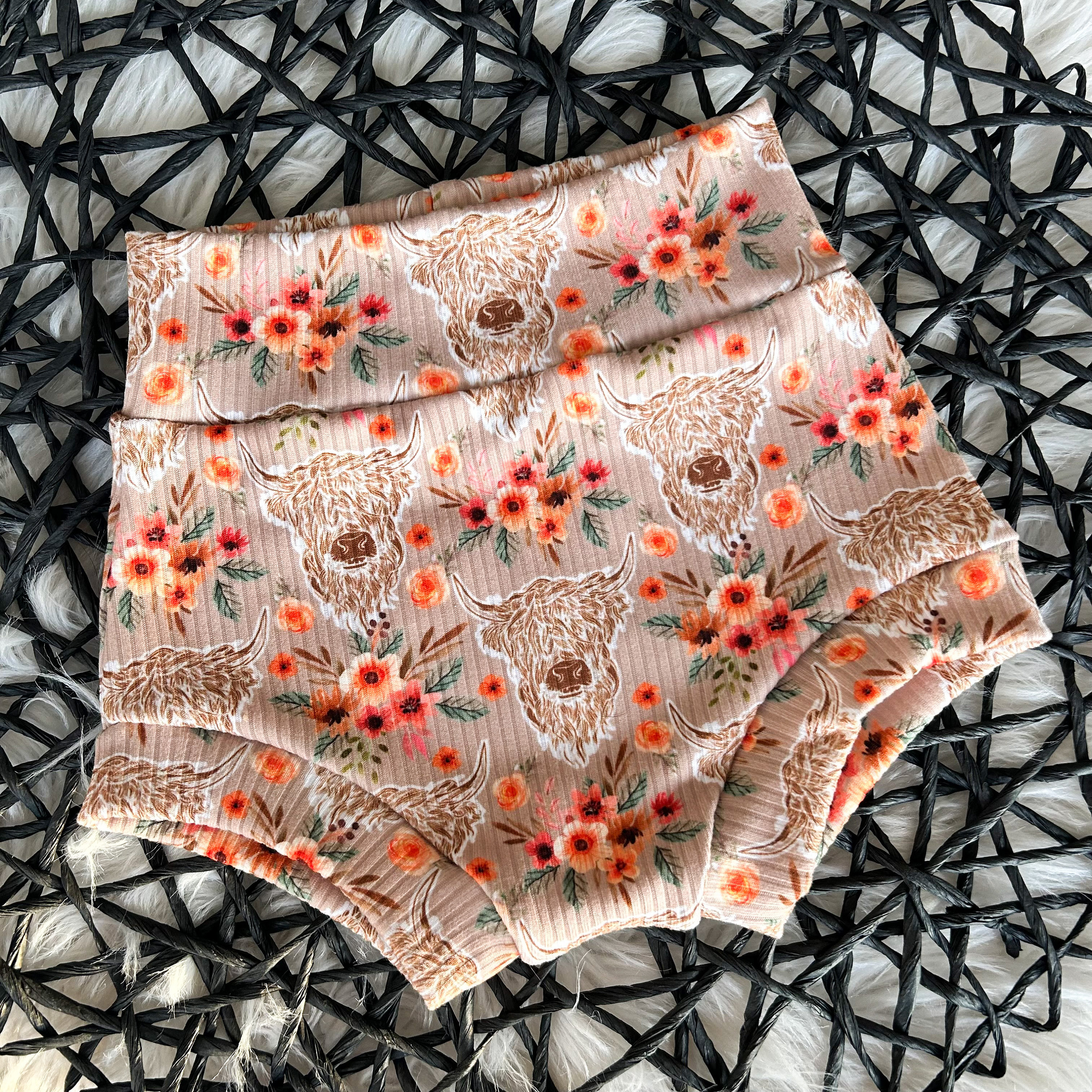 Western Baby Girl Bummy Clothing for Baby Shower Gift, Handmade Floral ...
