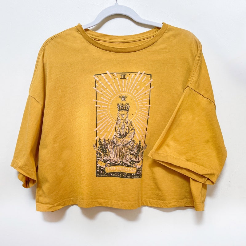 Tarot Cropped Shirt - Etsy