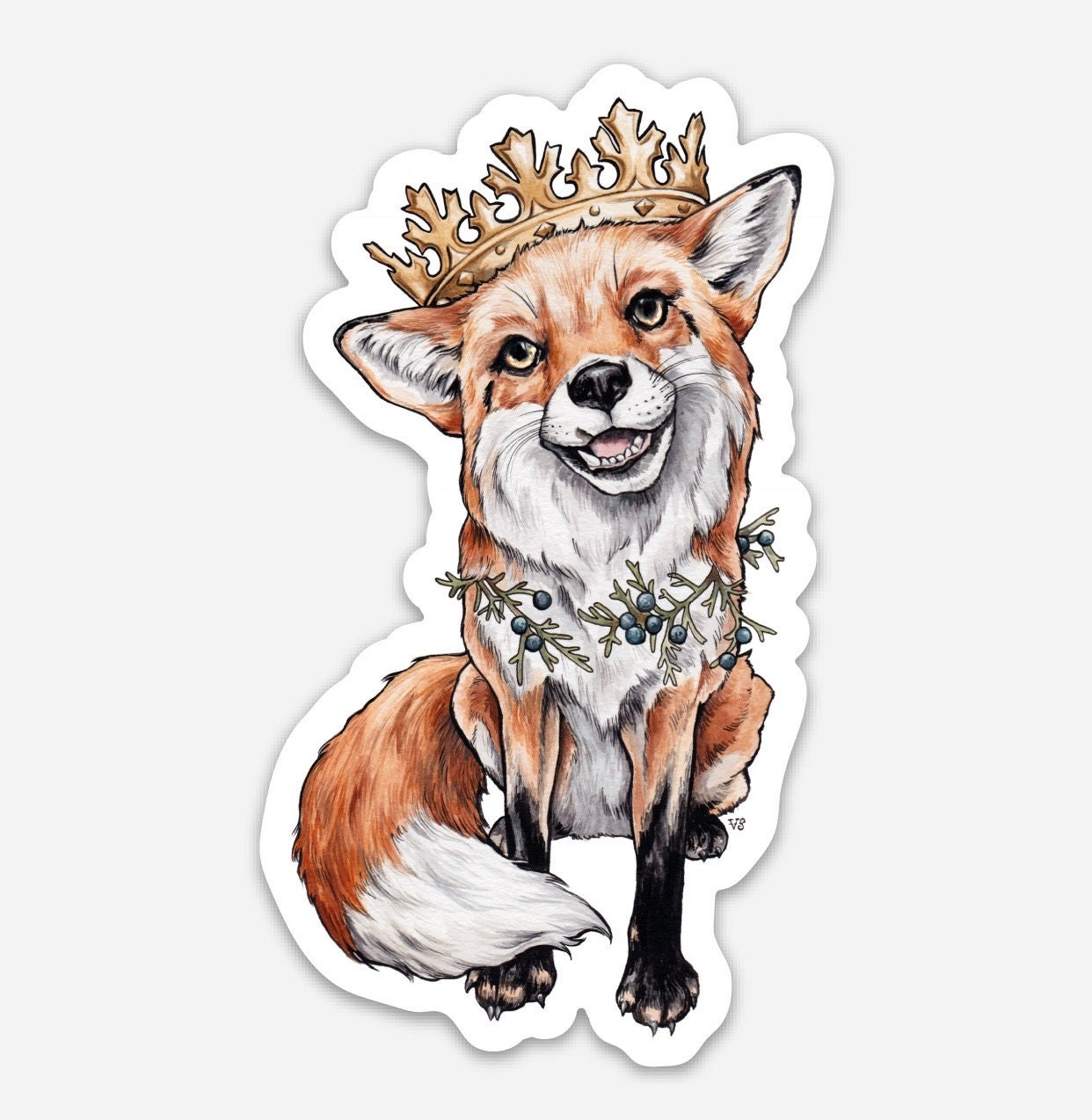 Queen Juniper Weatherproof Sticker | Etsy