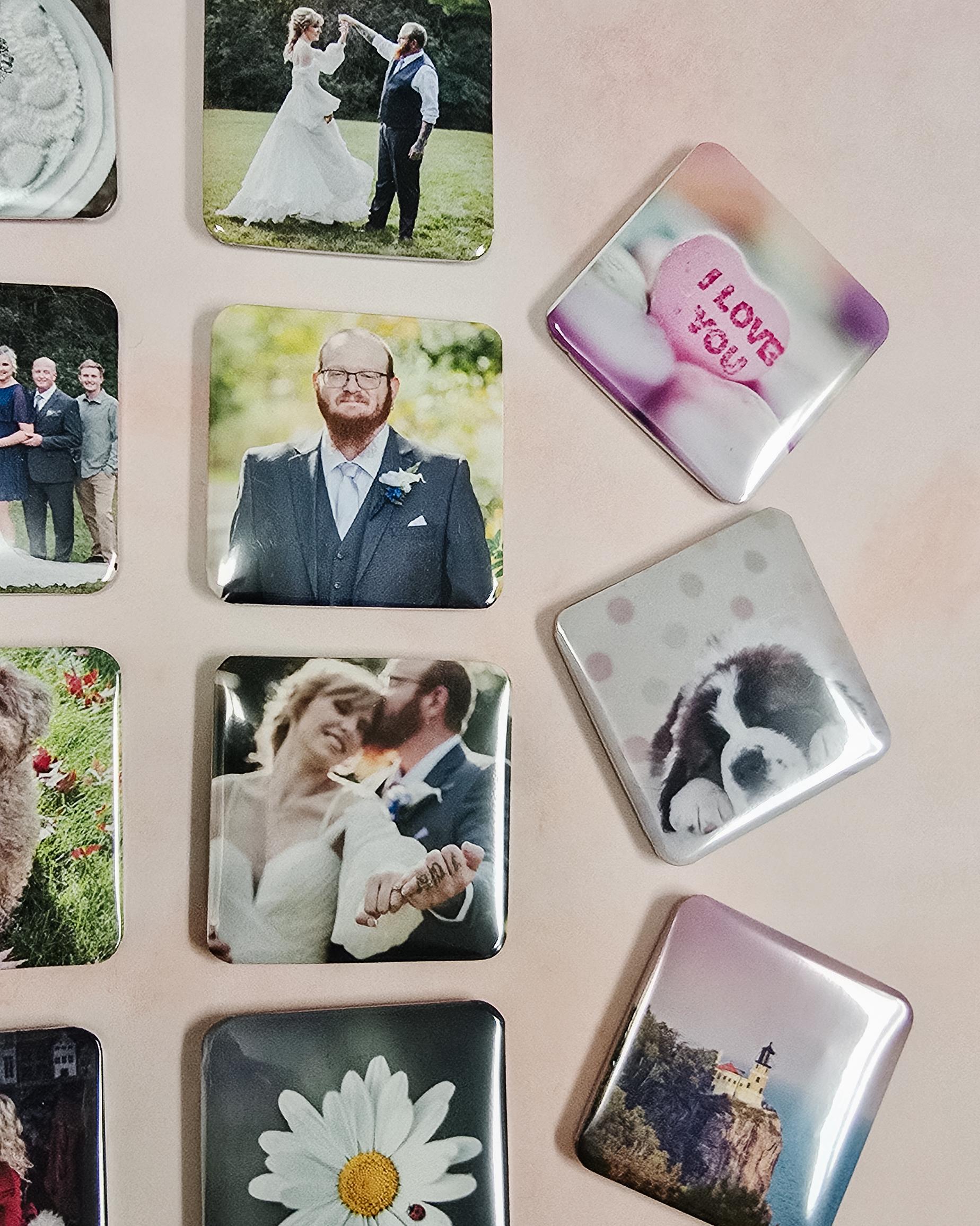 Custom Photo Magnets 2x2" | Personalized Photo Gifts | Small Custom ...