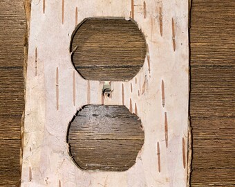 Rustic Outlet Cover - Etsy