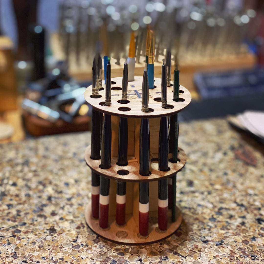Paint Brush Holder - Etsy