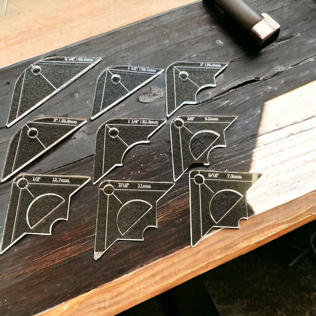 Complete Corner Rounding Guide Set - Etsy