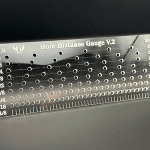 Hole Distance Gauge - Etsy