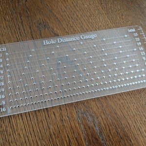 Hole Distance Gauge - Etsy