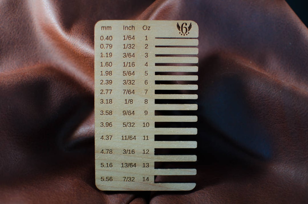 Leather Thickness Gauge - Etsy