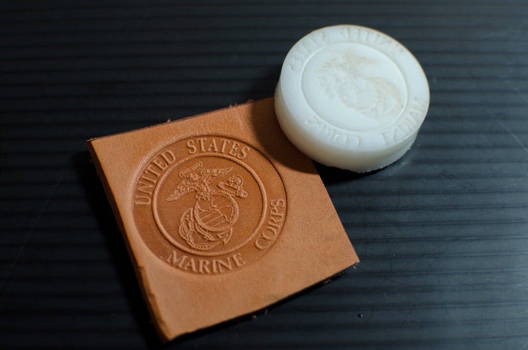 US Marines Leather Stamp - Etsy