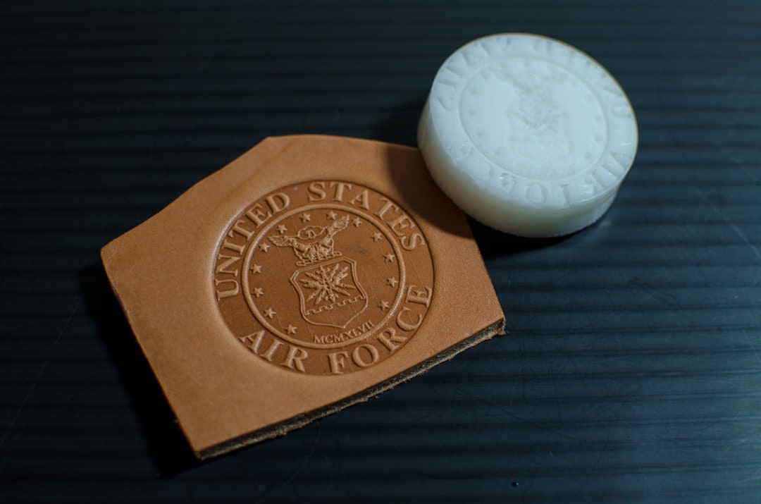 US Air Force Leather Stamp - Etsy