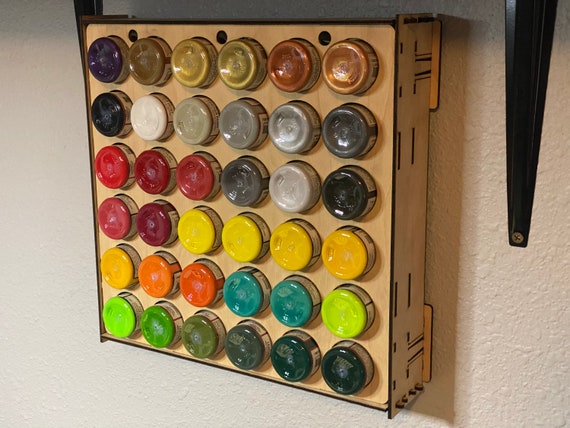 Angelus Leather Paint Rack - Etsy