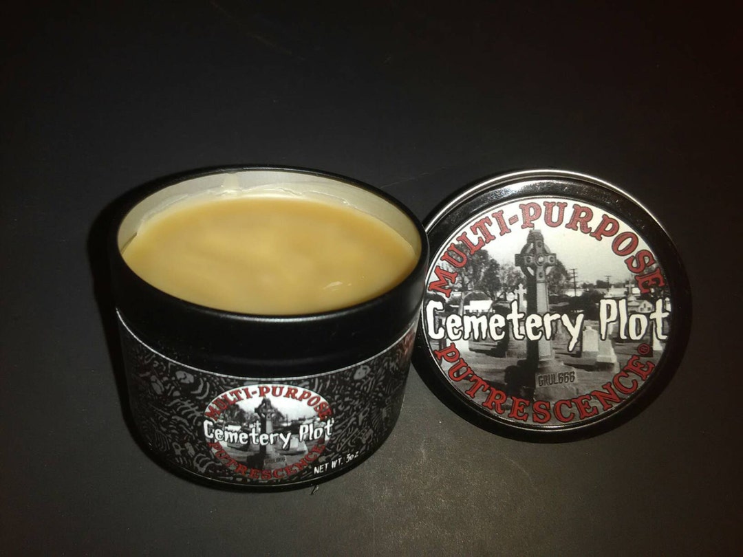 3 Oz Tin, Putrescence® Pomade "cemetery Plot" - Psychobilly, Rockabilly ...