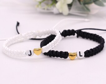 TWINS Matching Gift for Twin Sister Macrame Bracelets for 2 - Etsy