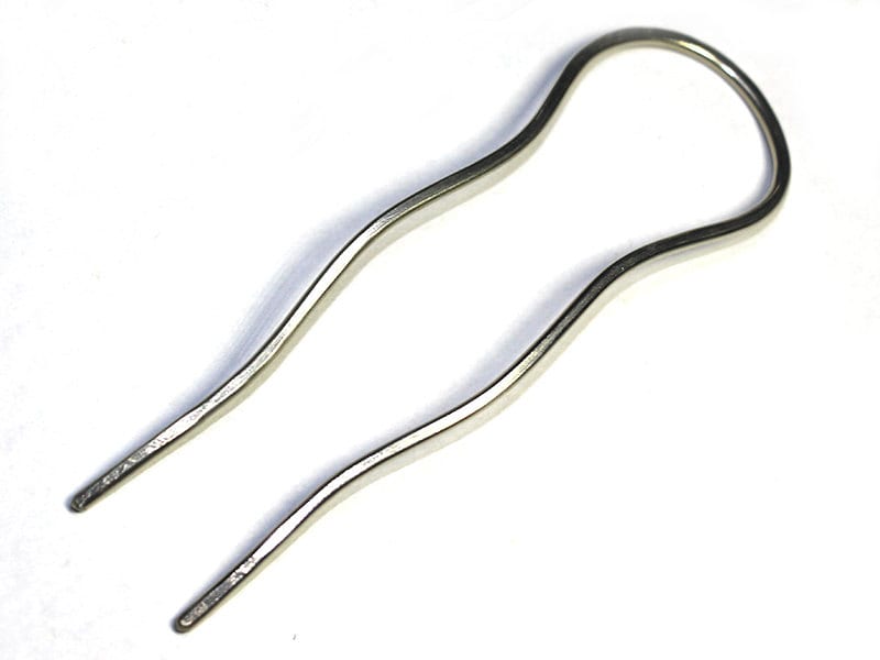 Metal Hair Pin French Hair Pin for Twist Chignon Bun | Etsy