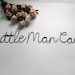 Little Man Cave Wall Sign, Baby Boy Nursery Sign, Crib Sign, Kid's Room ...
