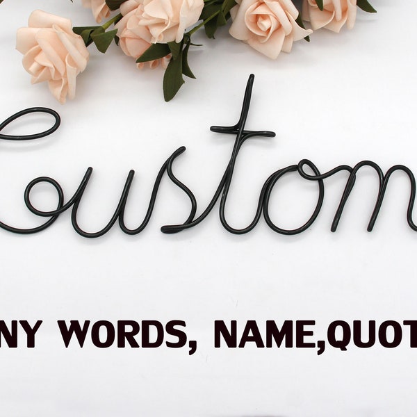 Metal Wire Art - Etsy