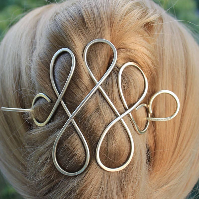 Celtic Hairpin - Etsy UK