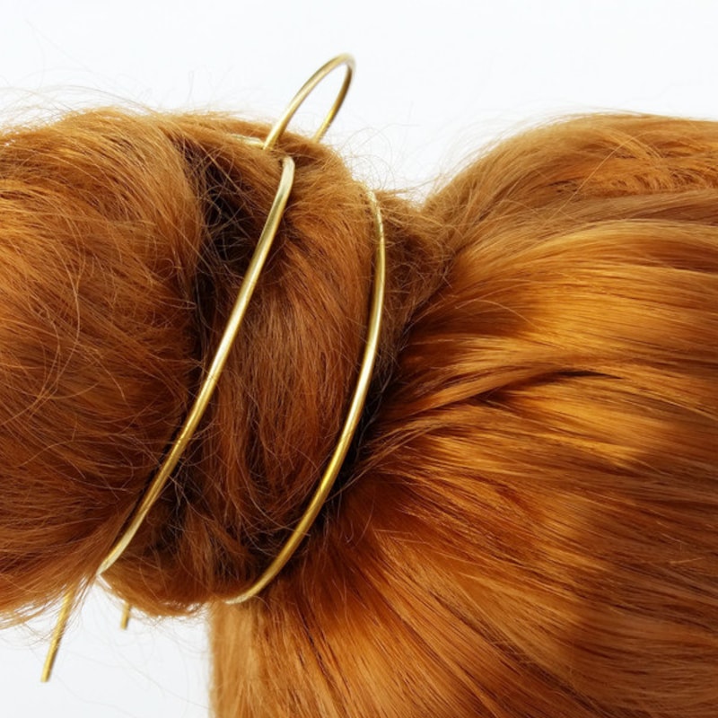 Gold Hair Cuff - Etsy