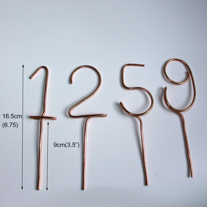 Number Cake Topper Birthday or Anniversary Birthday Cake | Etsy