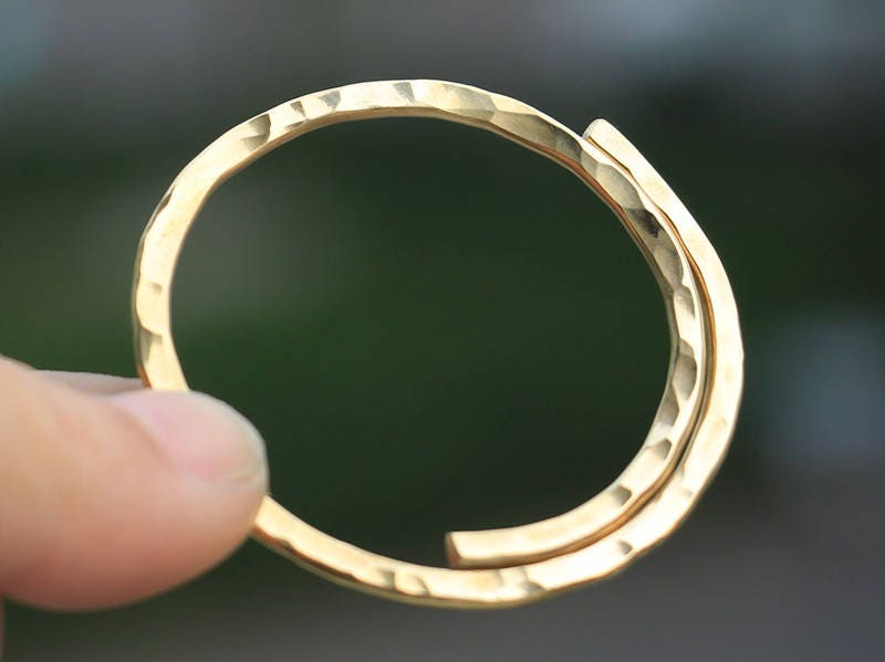 Open Circle Hair Clip Hair Pin Brass Hair Barrettehand | Etsy