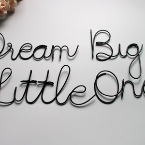 Dream Big Little One Wall Sign, Baby’s Nursery Wall Decor, Nursery Wall ...