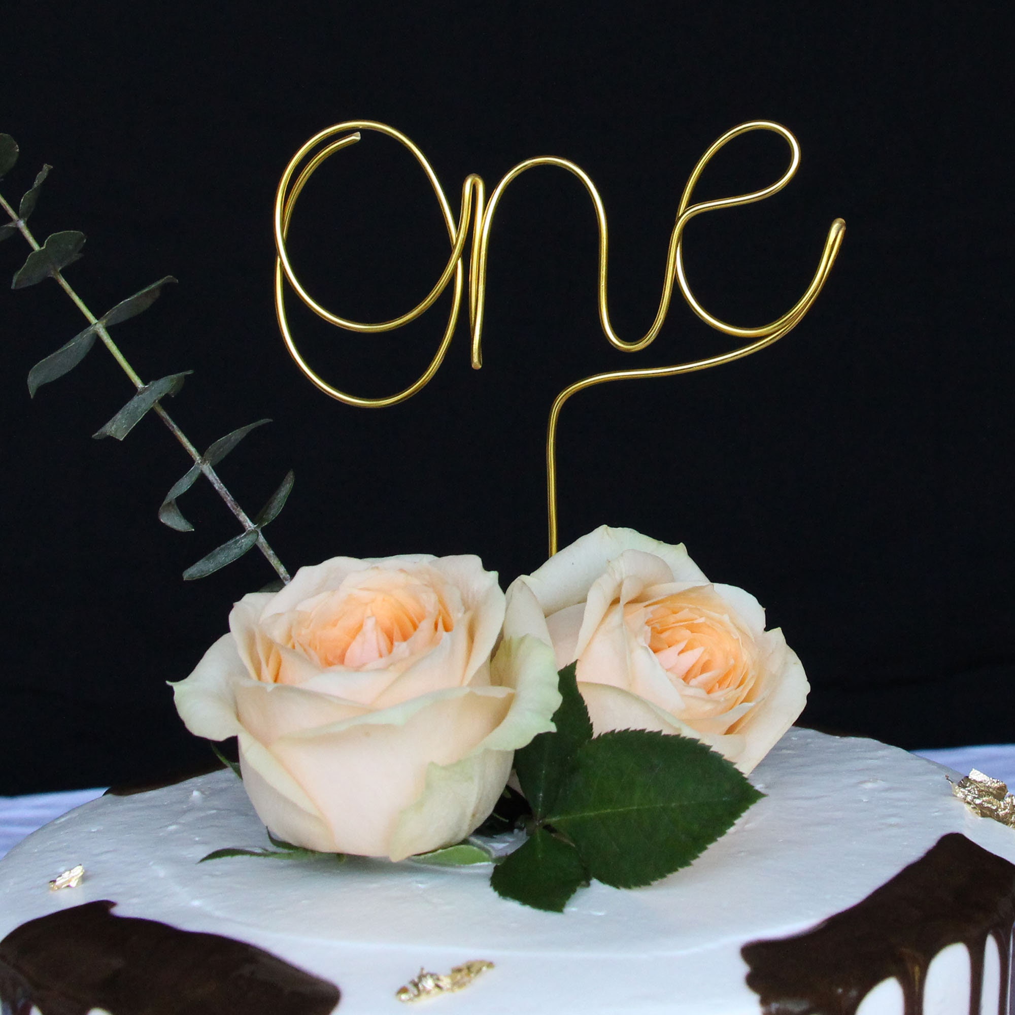 One Cake Topper One Cake Sign First Birthday Cake Topper - Etsy