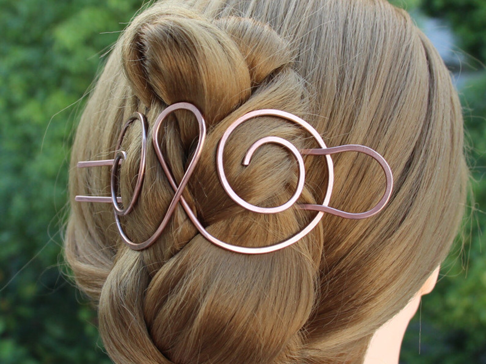 French Twist Hair Clip Large Hair Pin for Think Hair Metal - Etsy