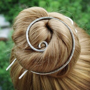 Rose Gold Bun Cage Hair Bun Holder Hair Fork Bun Cover Bun Ring Hair ...