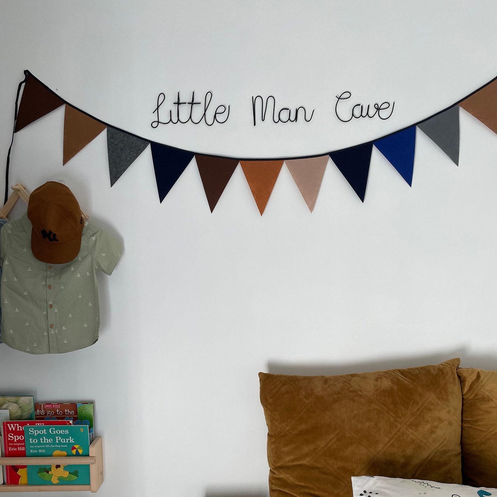 Little Man Cave Wall Sign Baby Boy Nursery Sign Crib Sign - Etsy