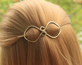 Gold Hair Clip - Etsy