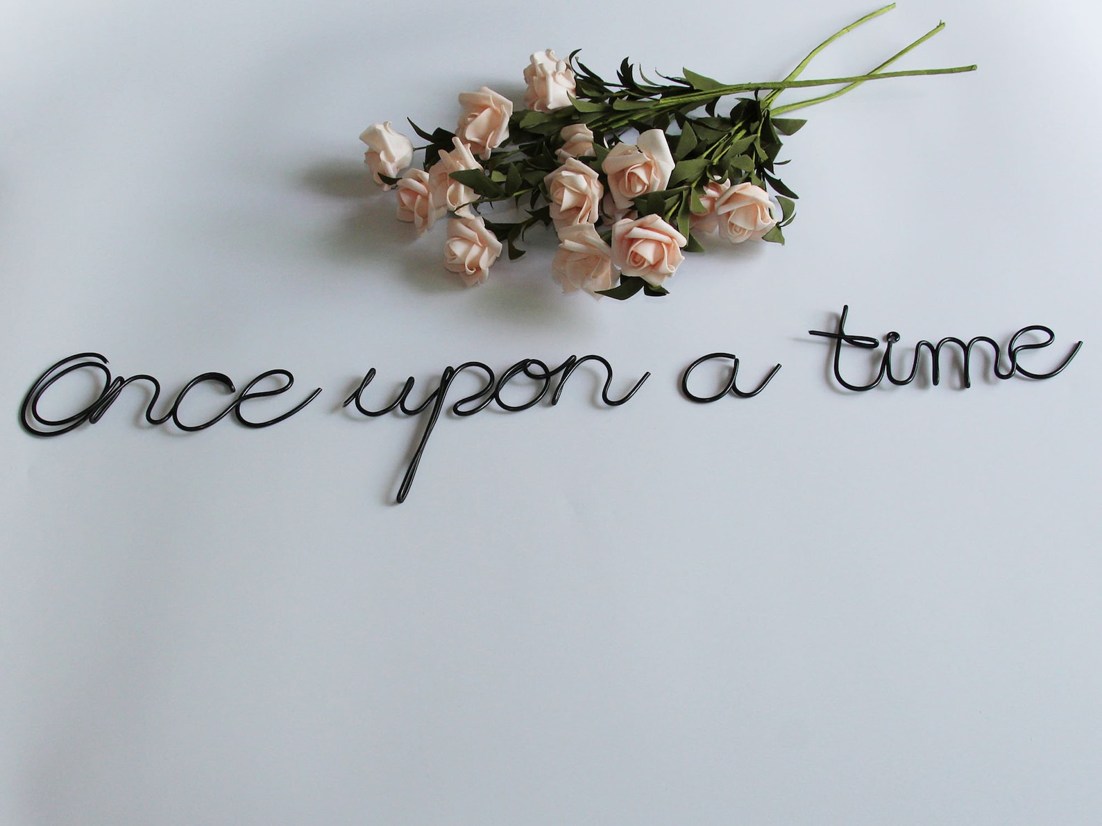 Once Upon a Time Sign Nursery Wall Decor Black Read Sign | Etsy