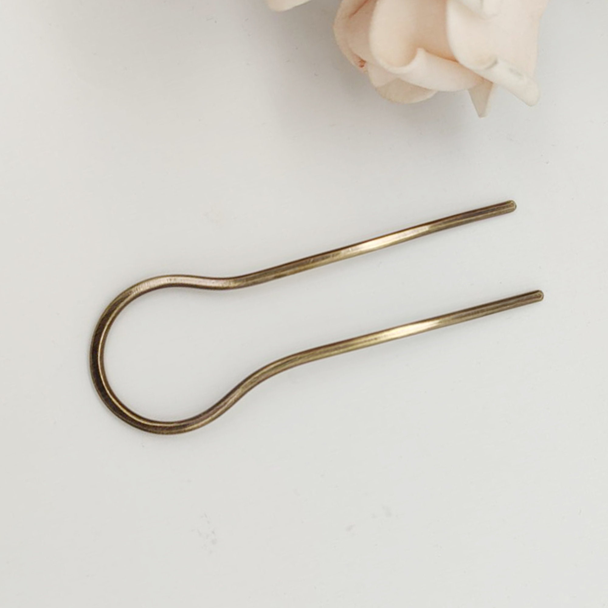 Antique Bun Holder, Hair Jewelry, Hair Fork for French Twist, Hair Clip ...