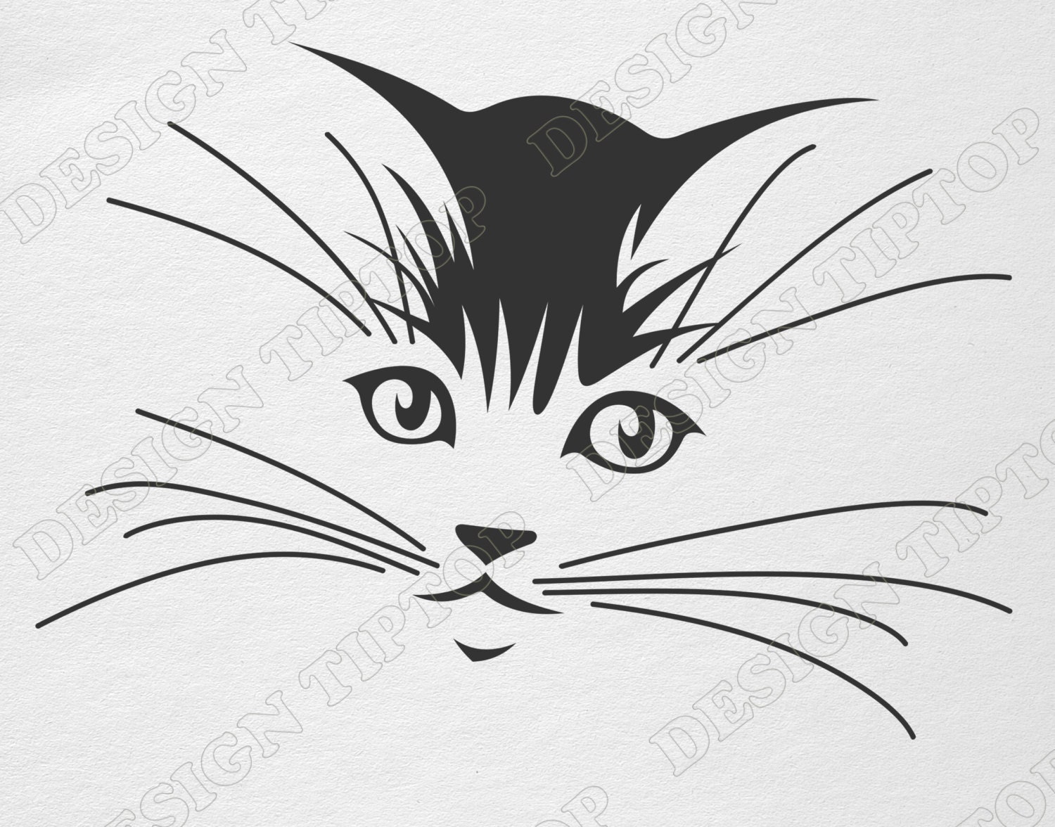 CAT SVG-bestand Kitten Svg Png Eps kat Clipart kat Vector | Etsy