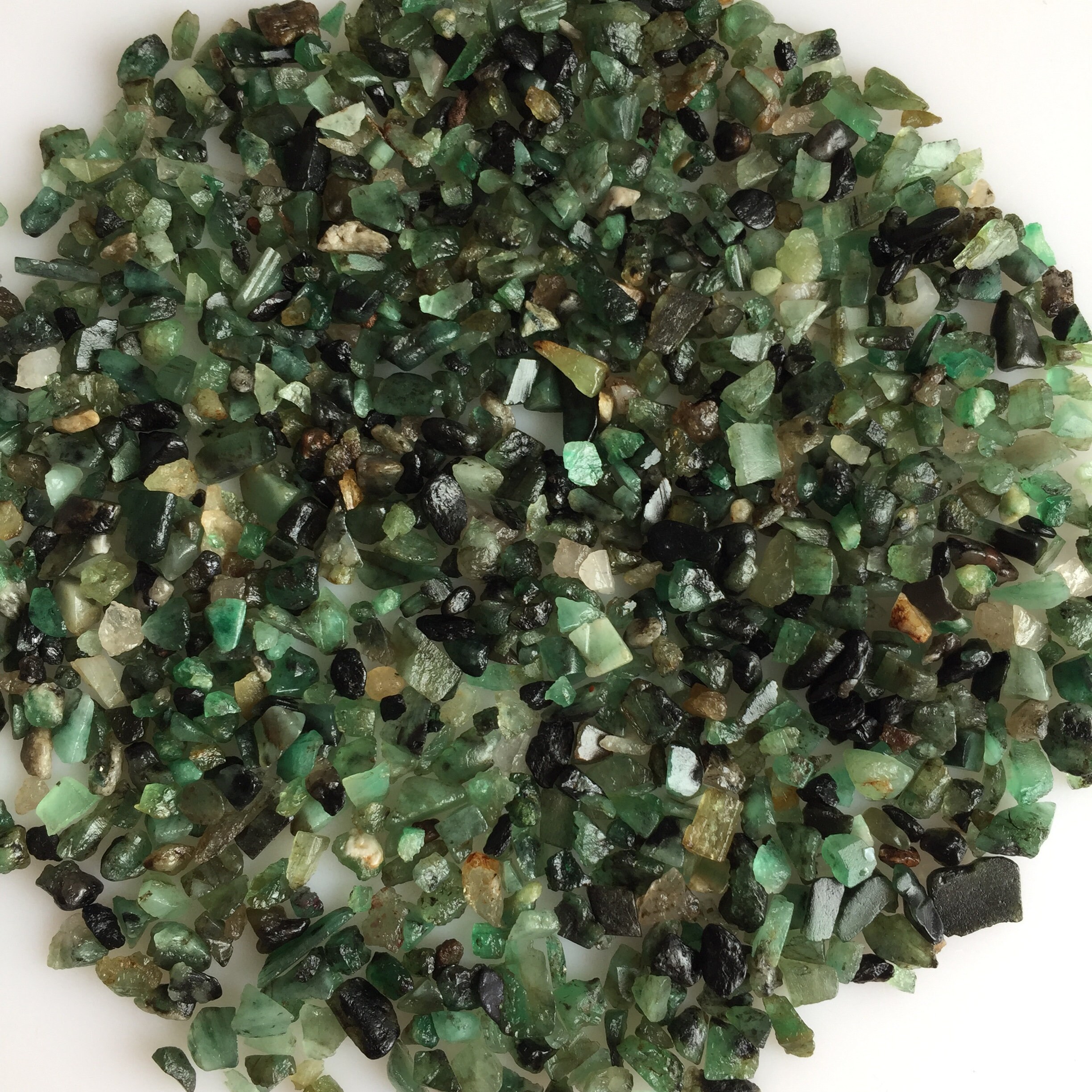 NATURAL EMERALD ROUGH Sawed Chips Raw Loose Mineral Gemstones - Etsy