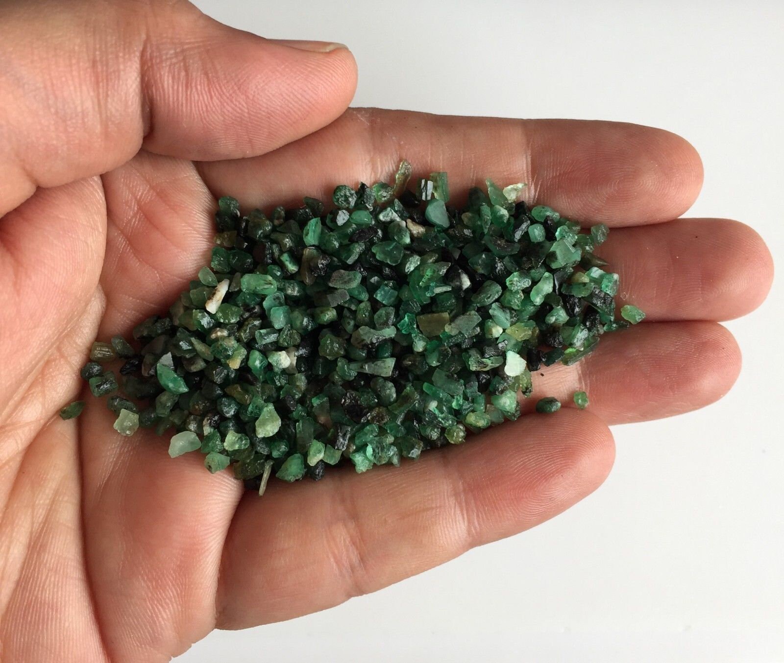 90 Carats Natural EMERALD Green ROUGH Loose Mineral Gemstone - Etsy