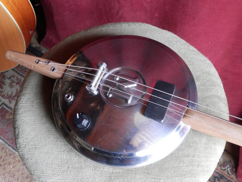 Morris Minor Hub-cap Guitar - Etsy