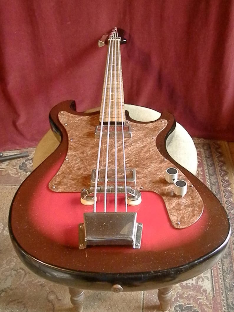Soviet Russian Bass Guitar - Etsy