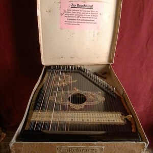 5 Chord Fretless Guitar Zither reform - Etsy