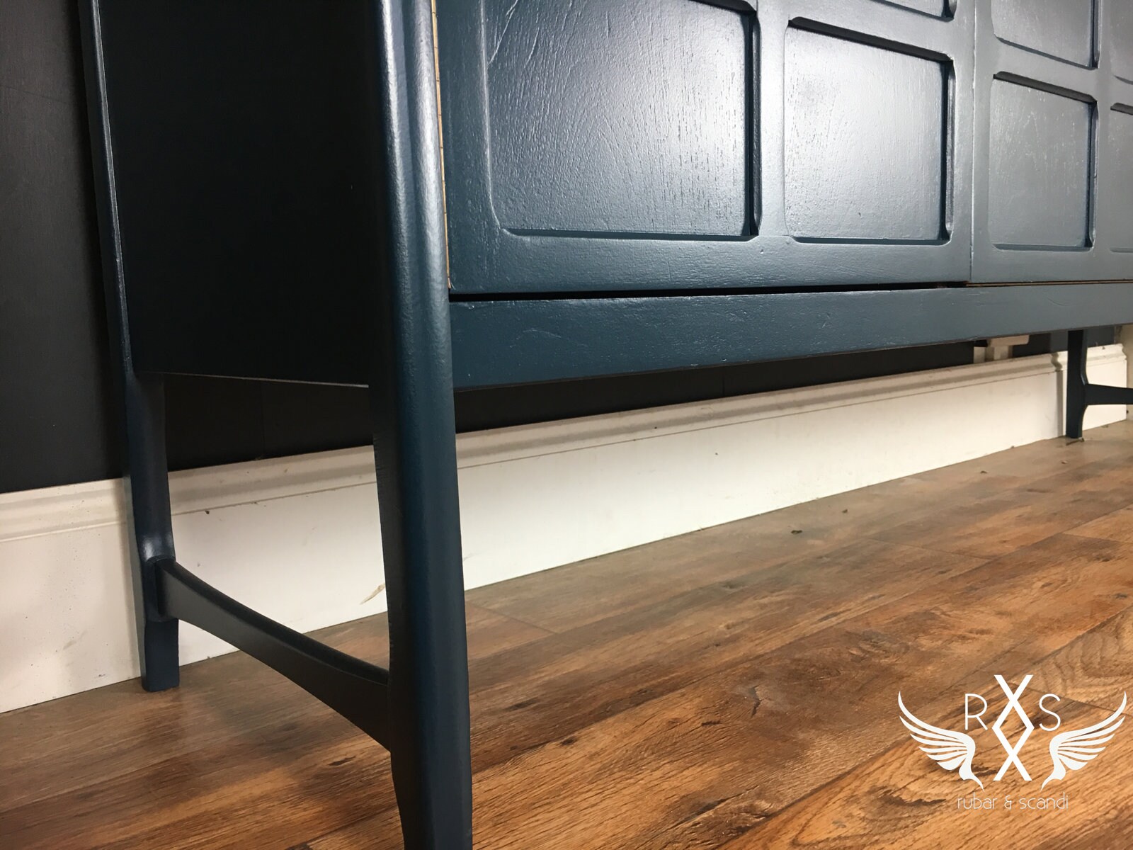 Nathan Sideboard Painted in Farrow and Ball Hague | Etsy