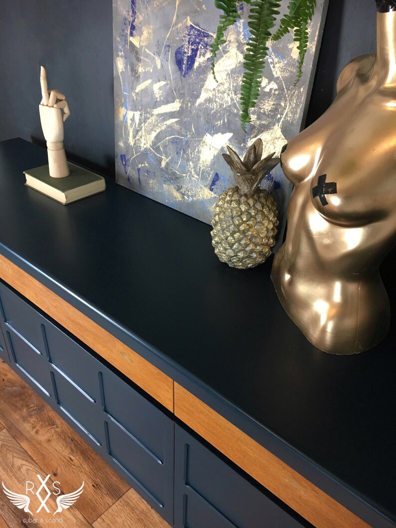 Nathan Sideboard Painted in Farrow and Ball Hague | Etsy