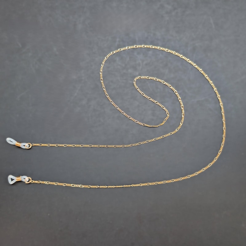 Gold Eyeglass Chain - Etsy
