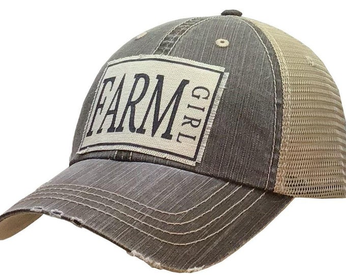 Farm Girl Hat - Etsy