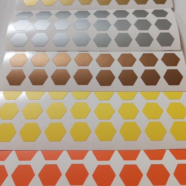 Hexagon Wall Decal - Etsy UK