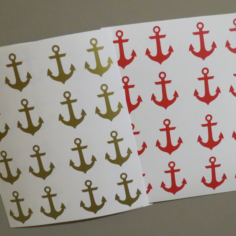 Anchor Sticker - Etsy