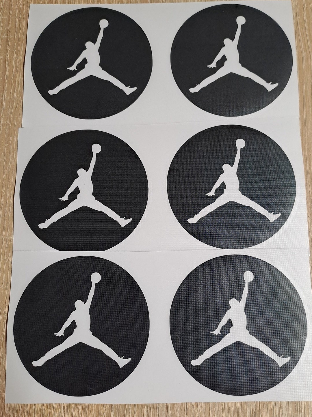 Set of 10 Jordan Decals, Jump Man Vinyl Decals, Basketball Jump Man - Etsy