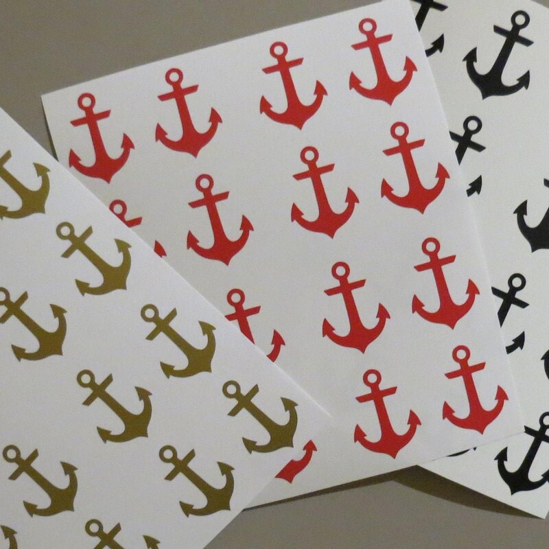 Anchor Sticker - Etsy
